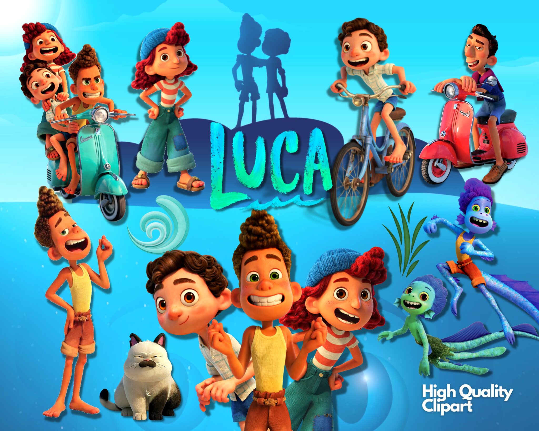 Luca Clipart PNG – CartoonPng