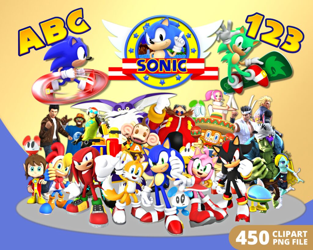 Sonic Digital Papers – CartoonPng