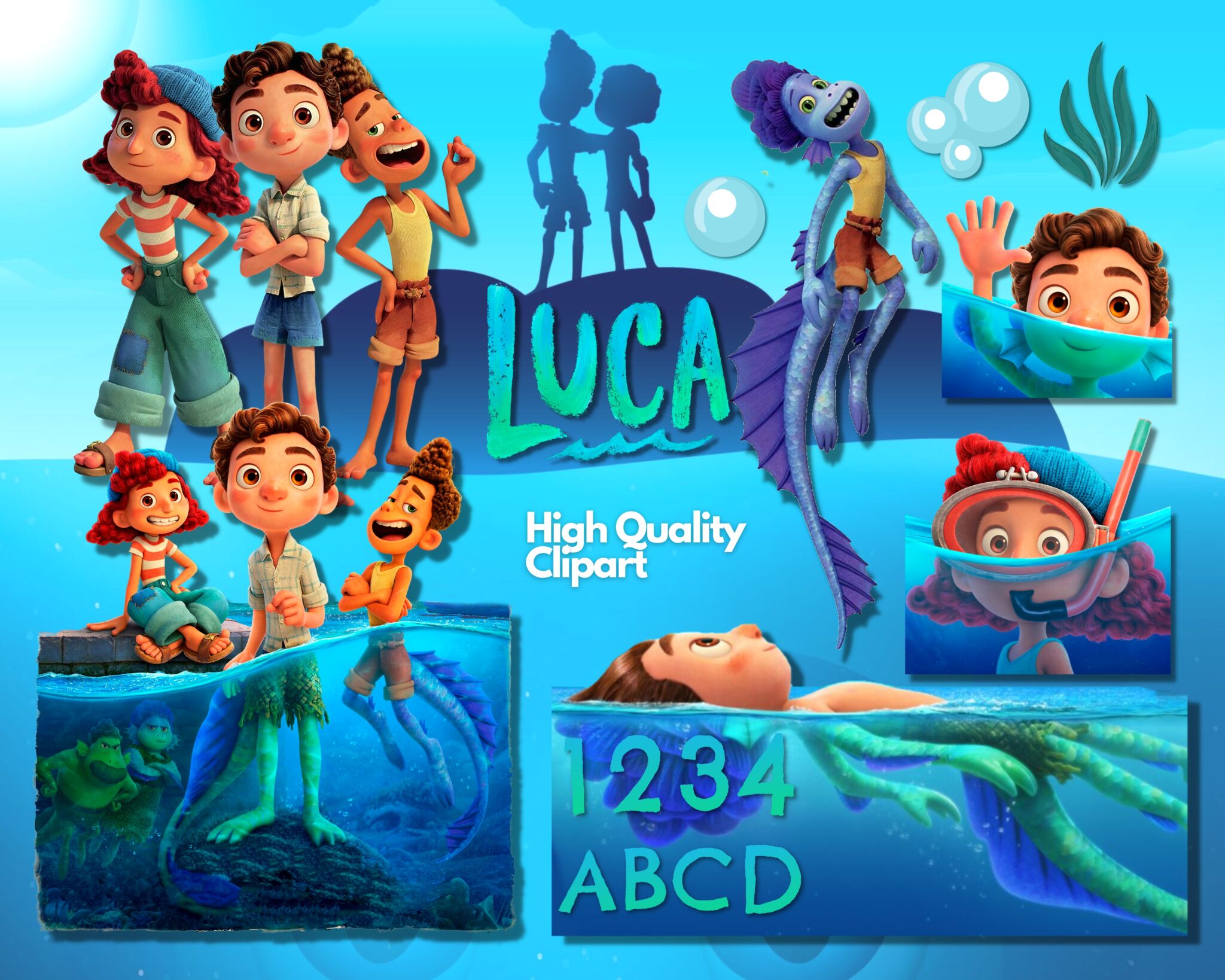 Luca Clipart PNG - CartoonPng