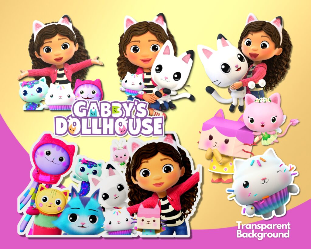Gabby DollHouse Clipart PNG – CartoonPng