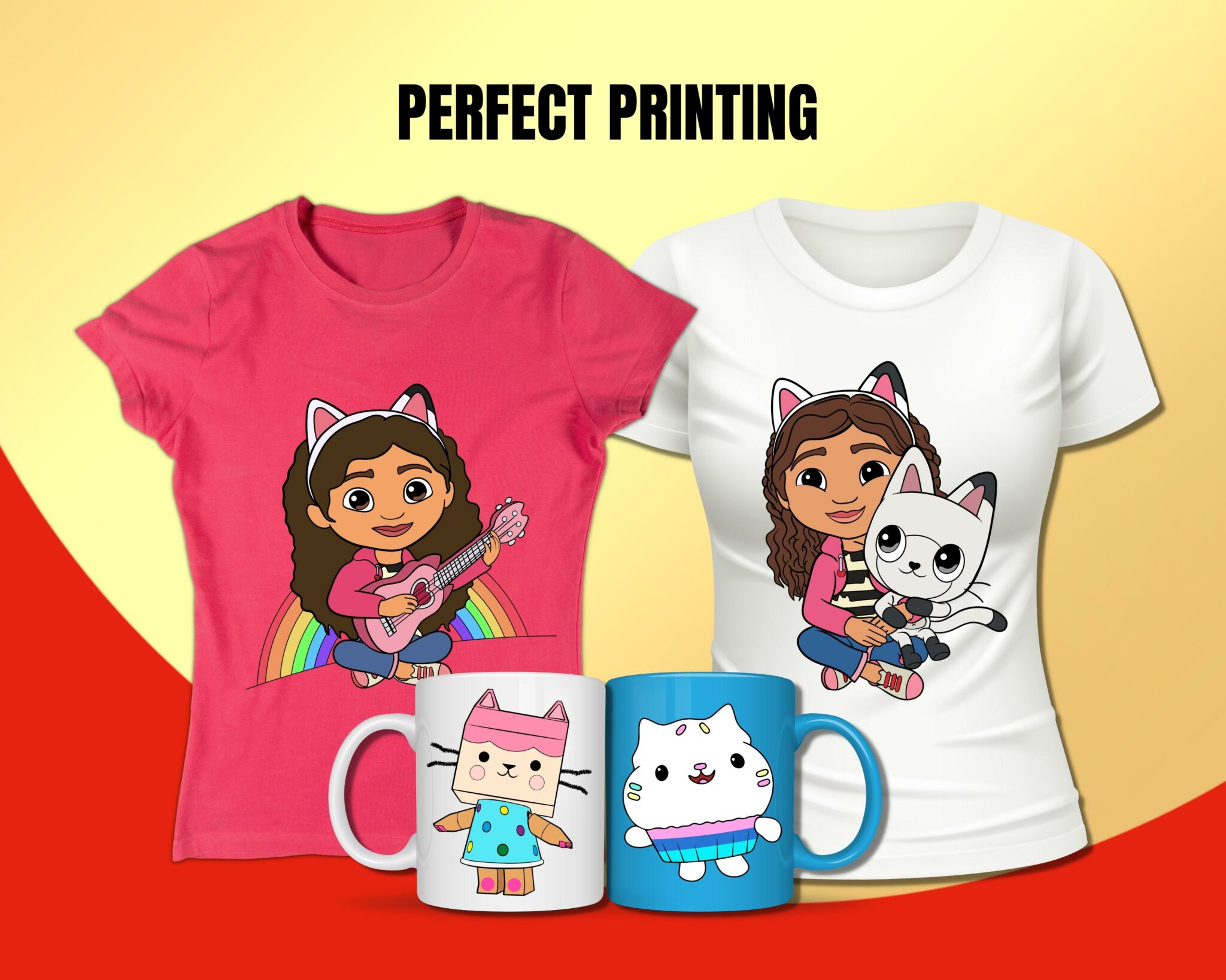 Gabby DollHouse SVG Bundle – CartoonPng