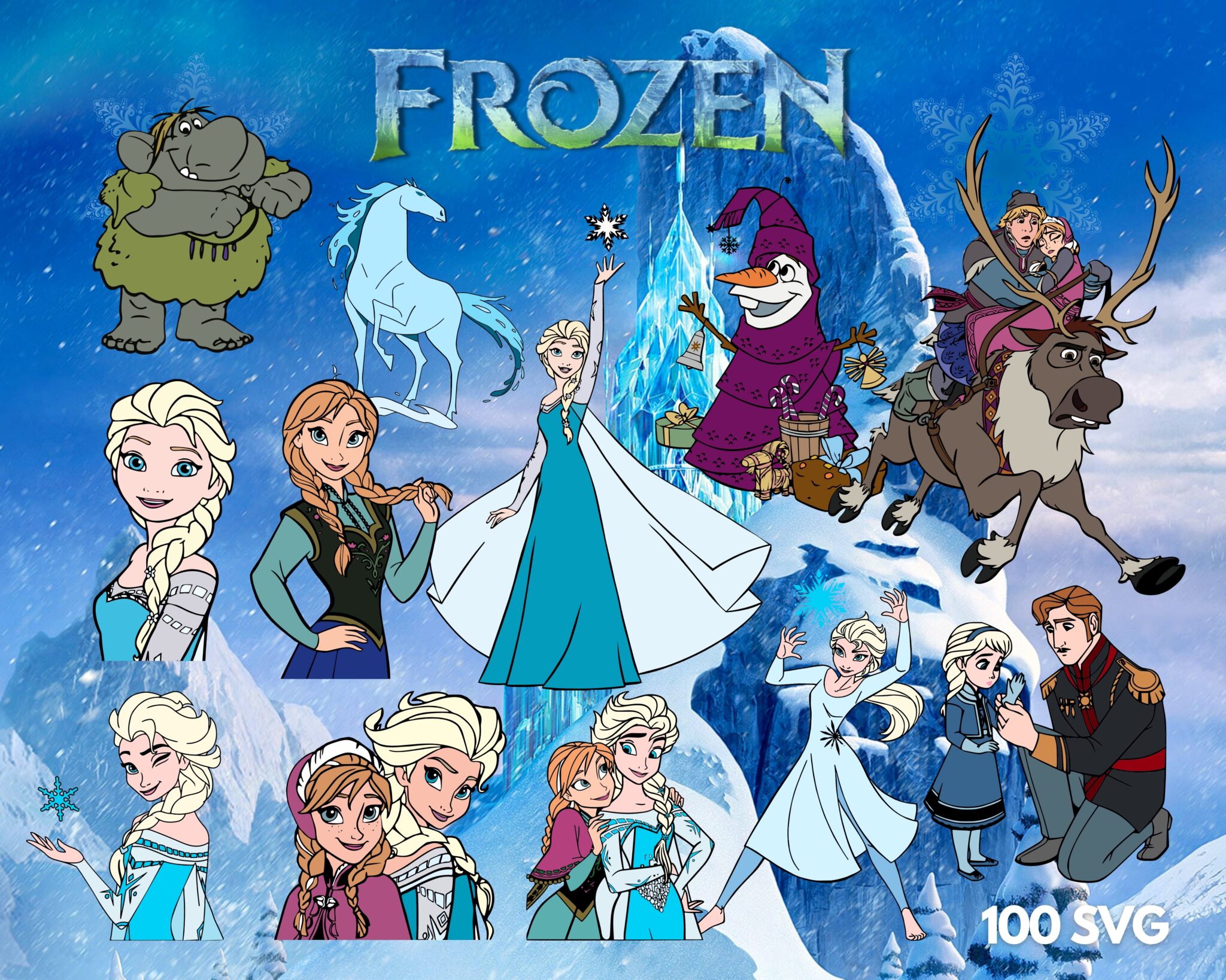 Frozen Clipart PNG – CartoonPng
