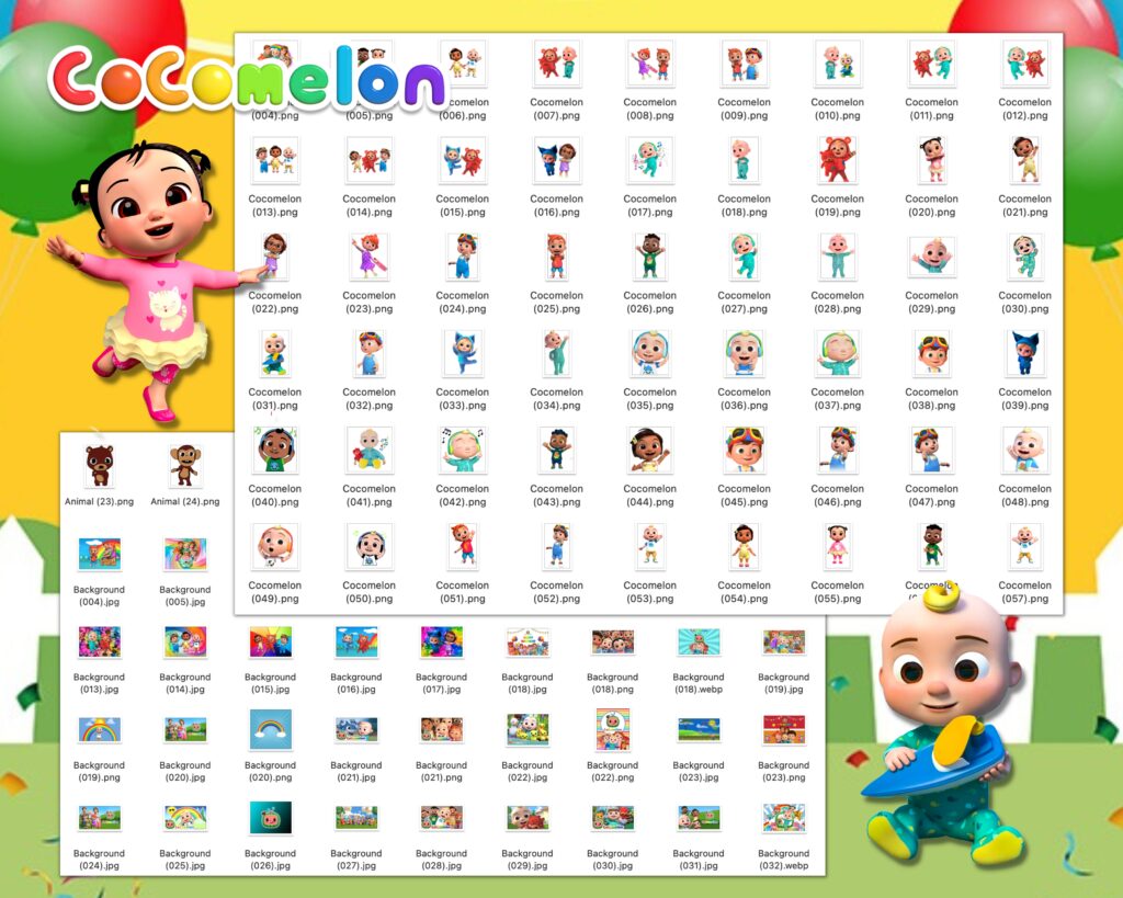 Cocomelon Clipart PNG – CartoonPng