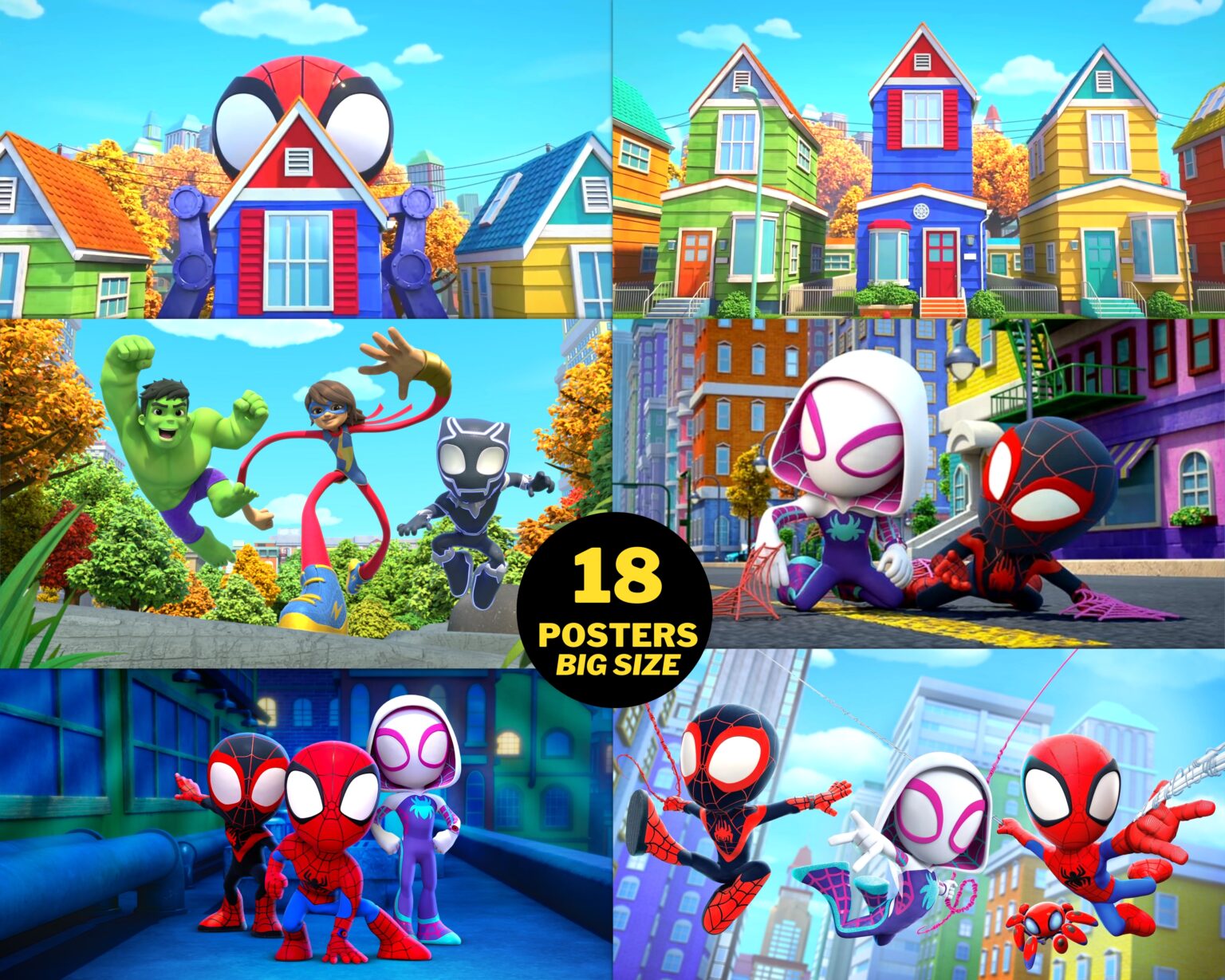 Spidey and his Amazing Friends Clipart PNG – CartoonPng