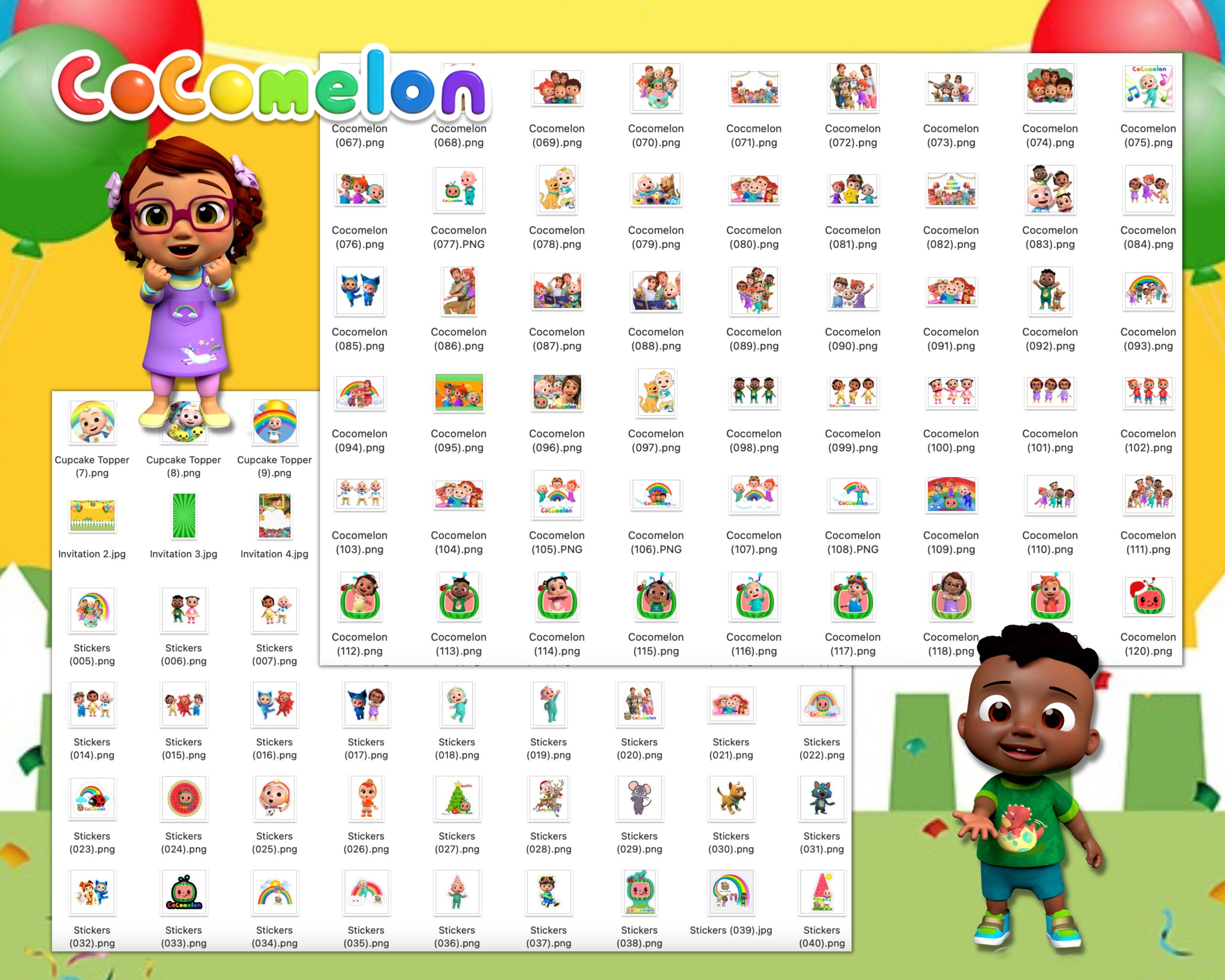 Cocomelon Clipart PNG - CartoonPng