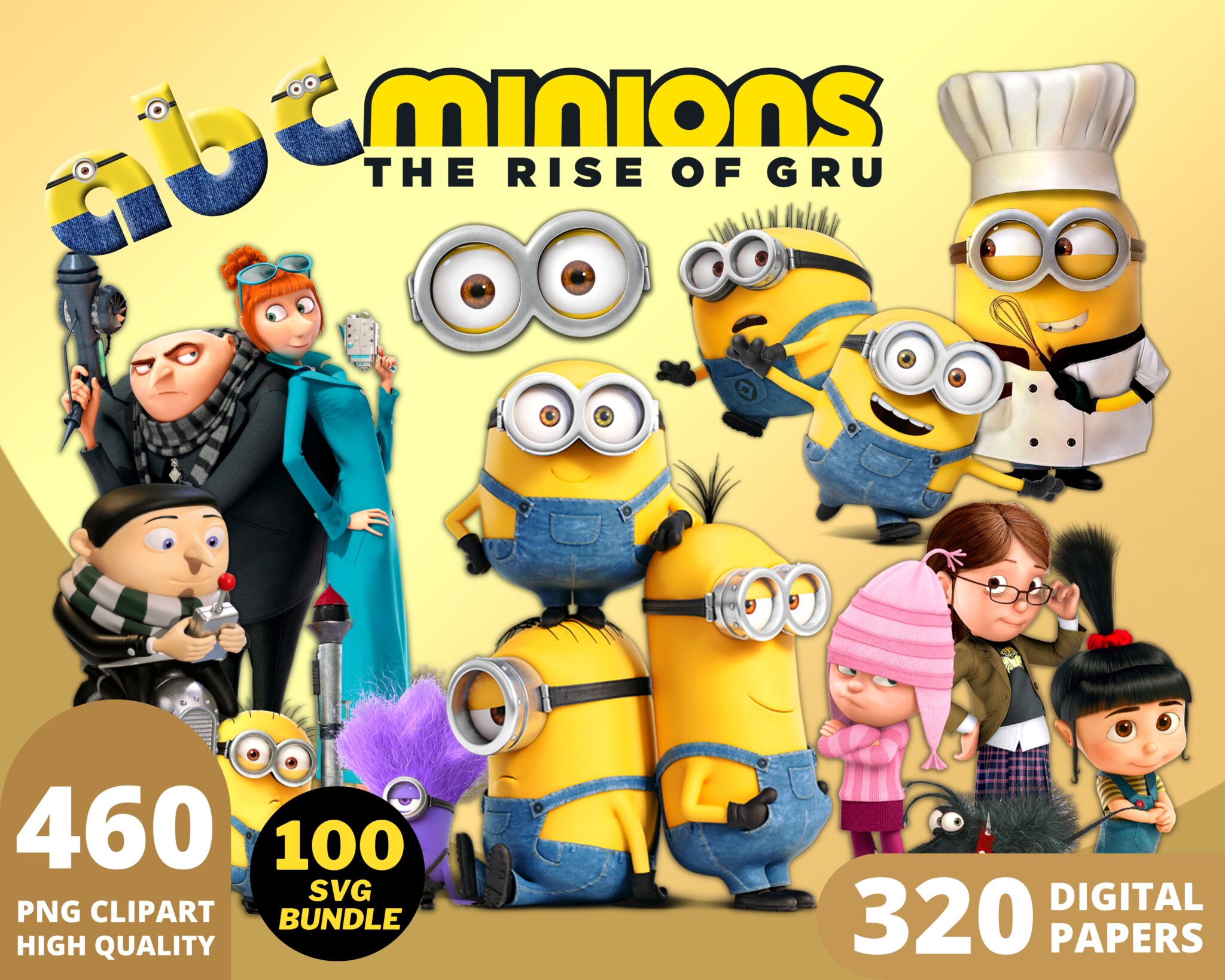 Minions Clipart PNG – CartoonPng
