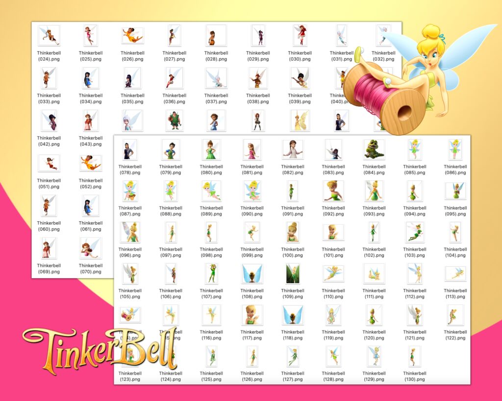 Tinkerbell Clipart PNG – CartoonPng